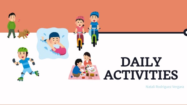 DAILY ACTIVITIES | Genially