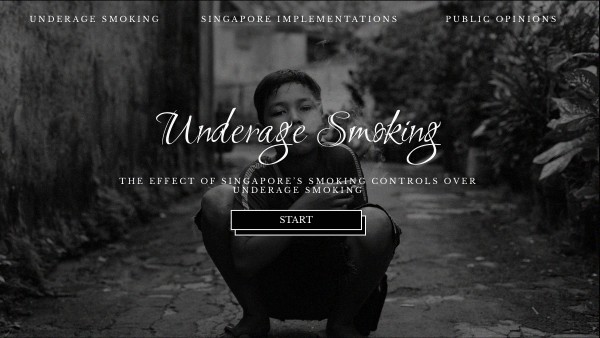 underage smoking