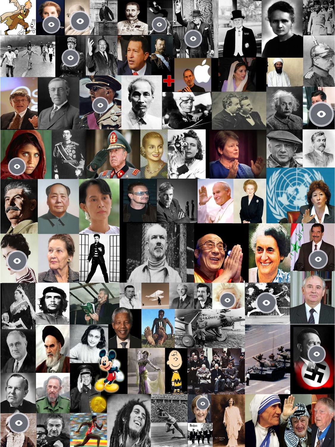 BATCHOUN, Gloria Les personnages du XXe siècle | Genially