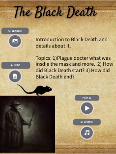 Black Death Project | Genially