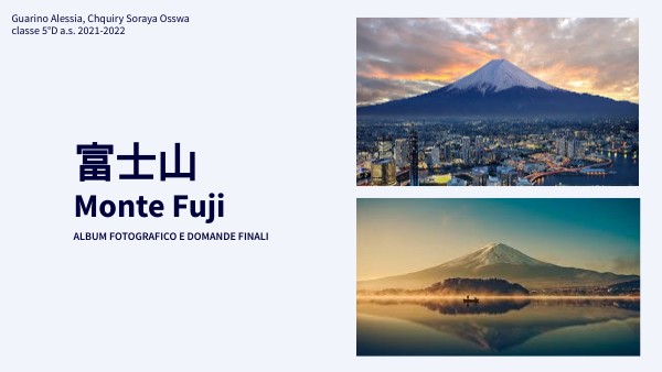 MONTE FUJI | Genially