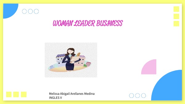 Woman leader | Genially