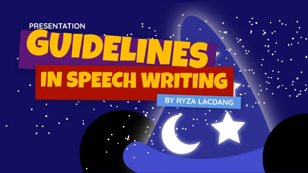 13 - LACDANG - GUIDELINES IN SPEECH WRITING