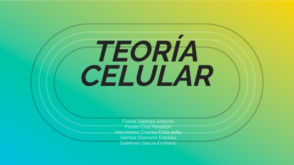 Teoría Celular | Genially