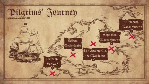 Pilgrims' Journey | Genially