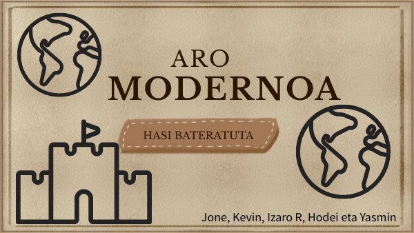 ARO MODERNOA BATERATUA