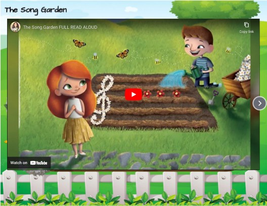 The Song Garden- Treble Clef Staff | Genially