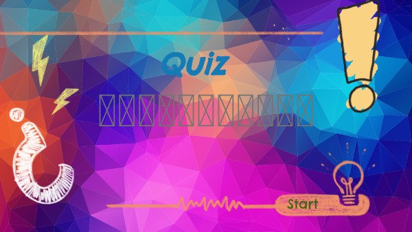 ANIMATED CHALKBOARD QUIZ