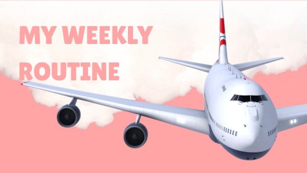 my weekly routine | Genially
