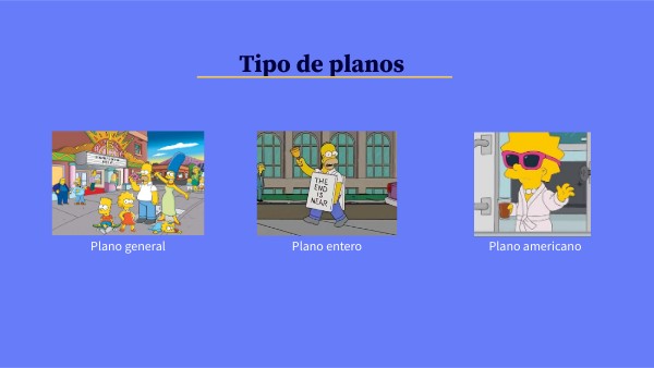 Tipos de planos | Genially