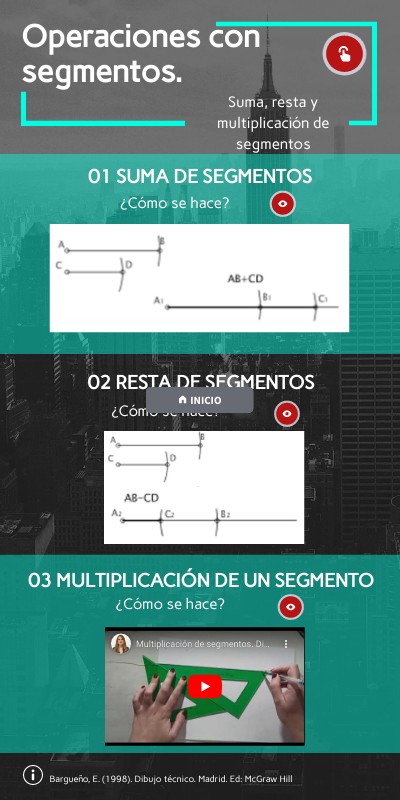 Operaciones básicas con segmentos