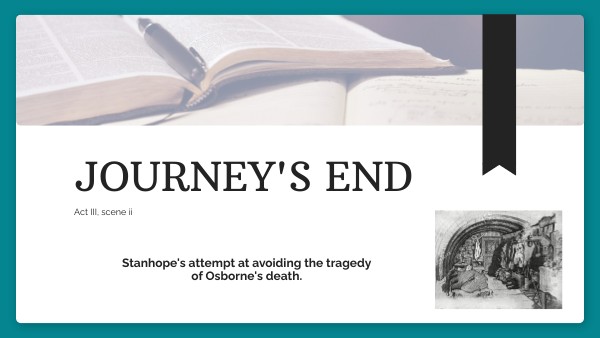 Journey's End Act III scene ii