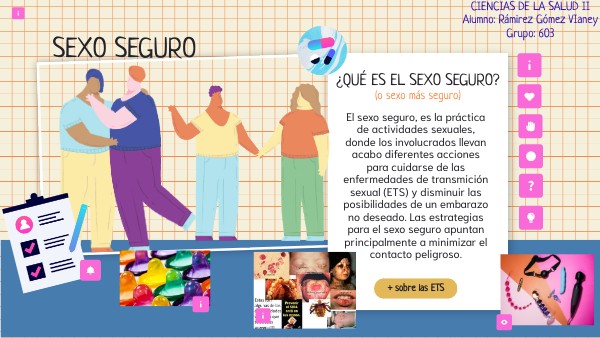 Sexo Seguro. CSSII603. RGV | Genially