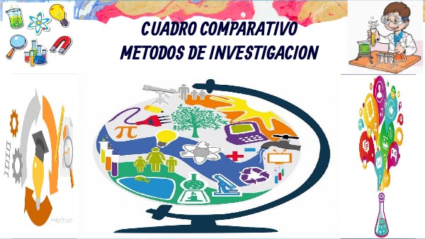 Cuadro comparativo de los métodos de investigación