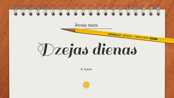 NOTEBOOK QUIZ | Genially