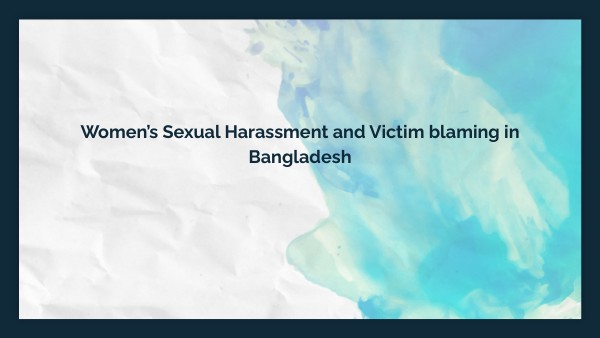 Sexual harassment | Genially