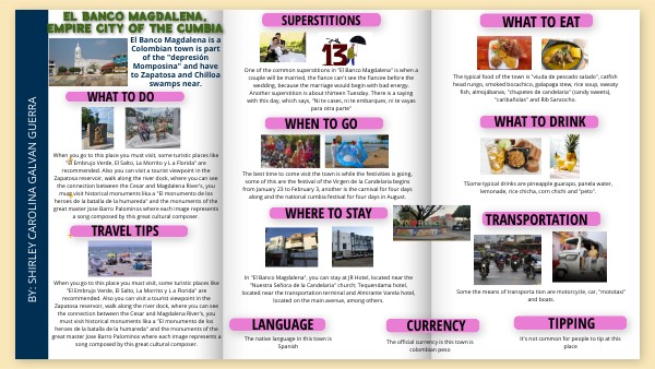 PREPARING MY TRAVEL GUIDE