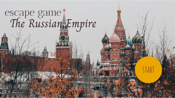 Russian Empire Escape Room