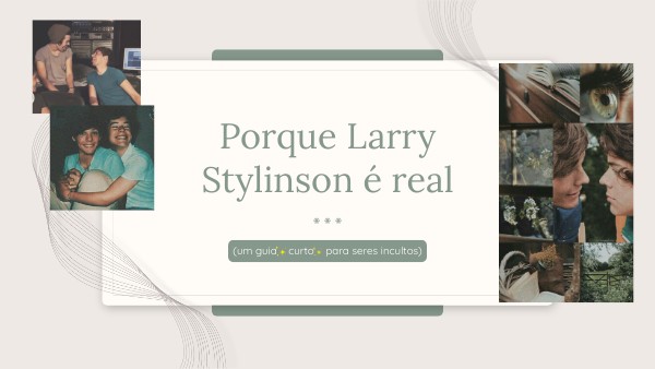 EO Português - Larry Stylinson