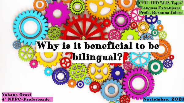 Advantages of being bilingual | Genially