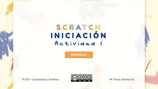 Mi primera actividad Scratch