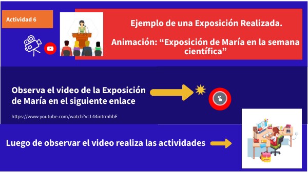 Actividad 6 Ejemplo de una exposición | Genially