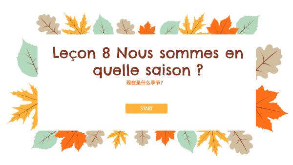 grade 4 leçon 8