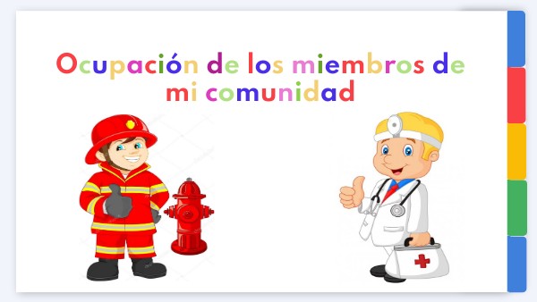 las ocupaciones de los miembros de la comunidad | Genially