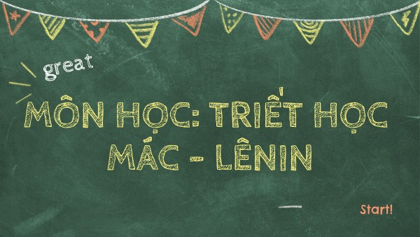 Triết học Mác - Lênin | Genially
