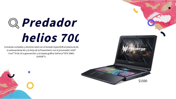predador helios 700 | Genially