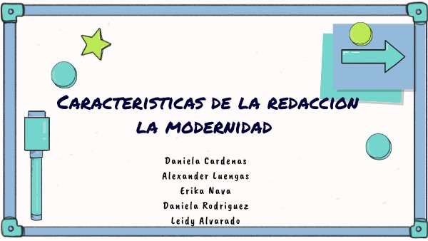CARACTERISTICAS DE REDACCION | Genially
