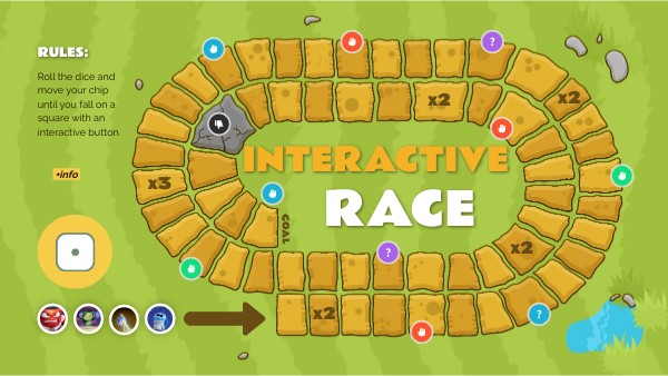 Interactive Race | Genially