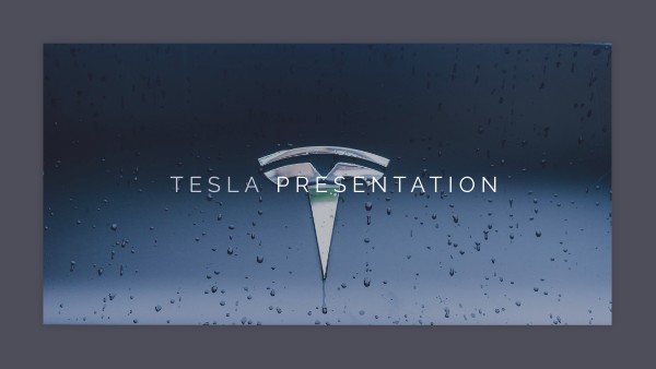 TESLA PRESENTATION | Genially