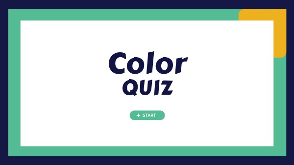 COLOR QUIZ | Genially