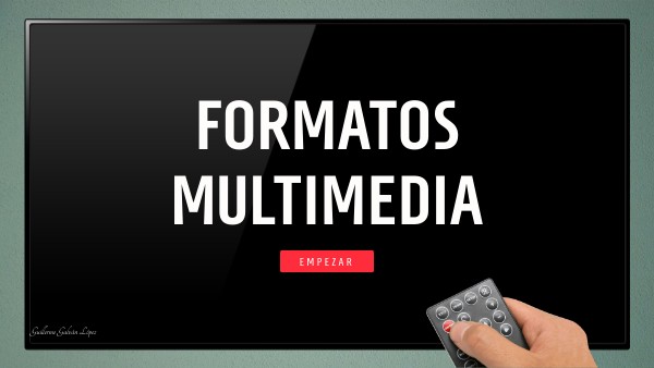 FORMATOS MULTIMEDIA