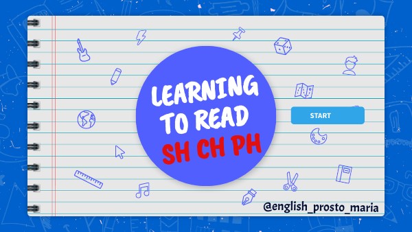 Reading SH CH PH | Genially