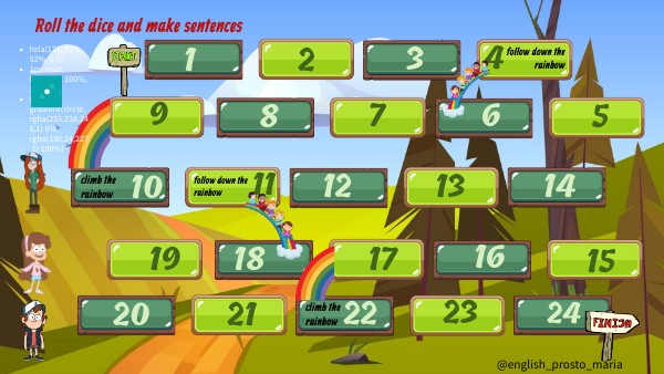 weather boardgame | Genially