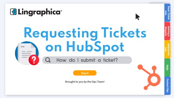 L&L - HS Ticket Request