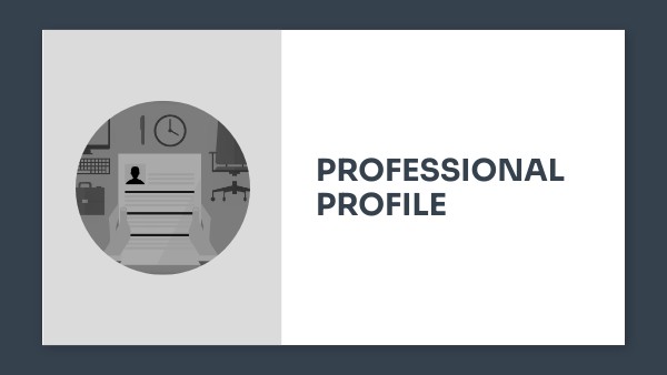 Professional profile