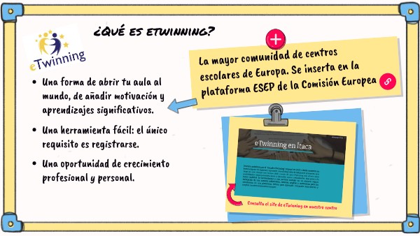 ¿Qué es etwinning?