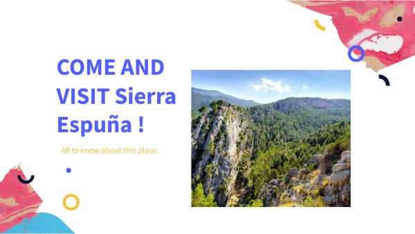 SIERRA ESPUÑA LEAFLET | Genially