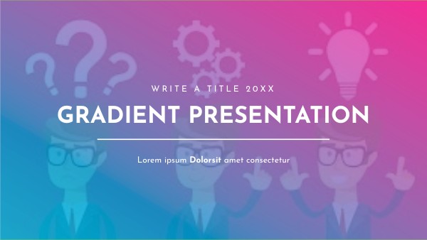 GRADIENT PRESENTATION | Genially