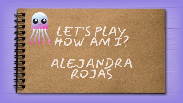 GAME WHO AM I? DRAW WHAT I SAY | Genially