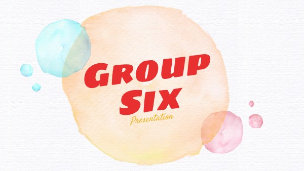 Group 6 English Presentation | Genially