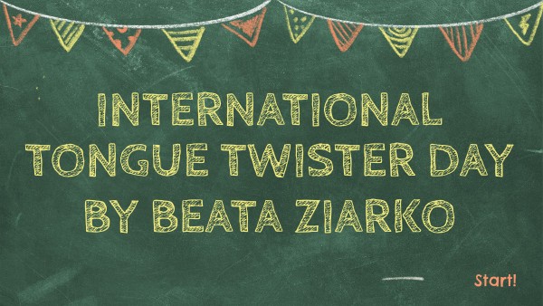 Internatinal tongue twister day | Genially