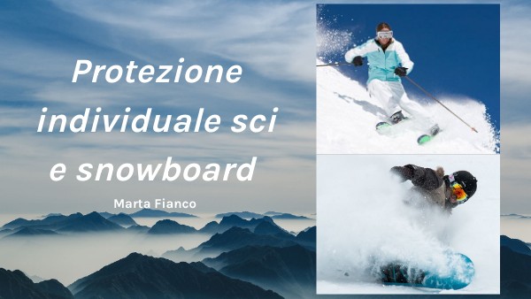 SCI E SNOWBOARD MARTA FIANCO