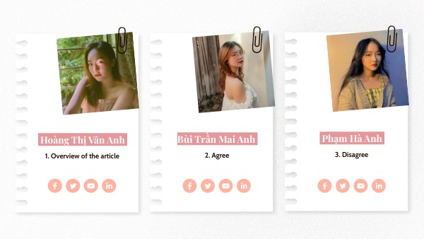 Group 1 Presentation