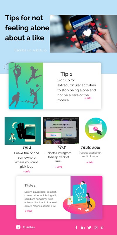 Tips for not feeling alone about a like