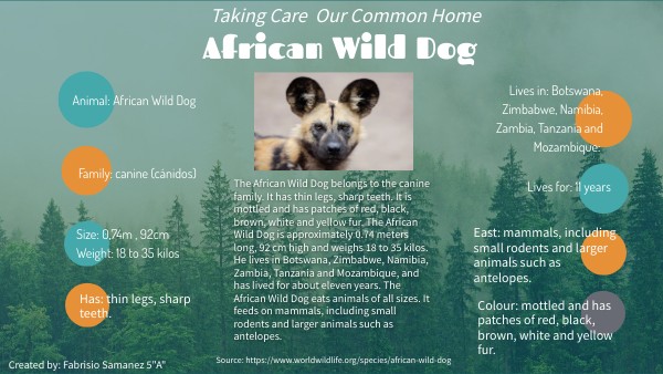 My Descriptive Text about Endangered Animals