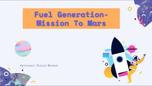 MISSION TO MARS | Genially